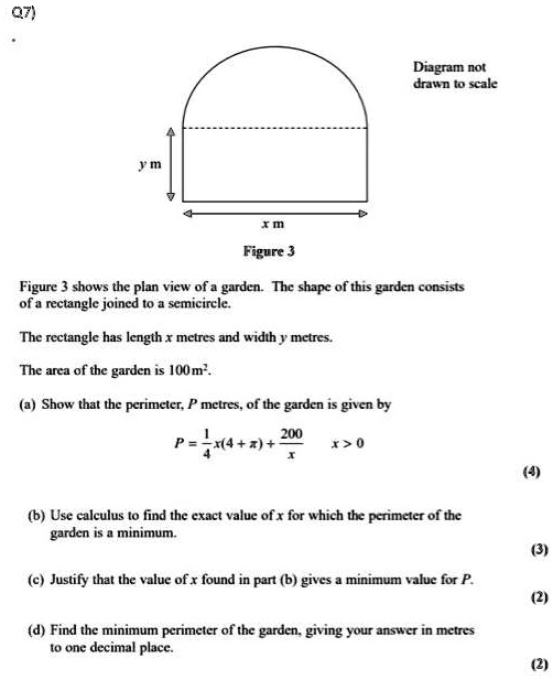 SOLVED: Text: Diagram not drawn to scale Figure 1: Figure 1 shows the ...