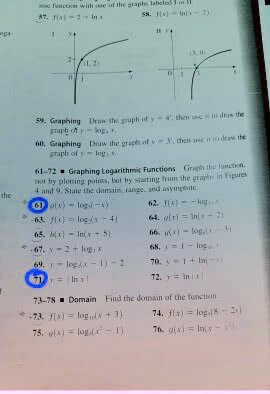 SOLVED: #71 The graphs labeled Graphing. Draw the graph y = 4. Then, saw is draw the 60 ...