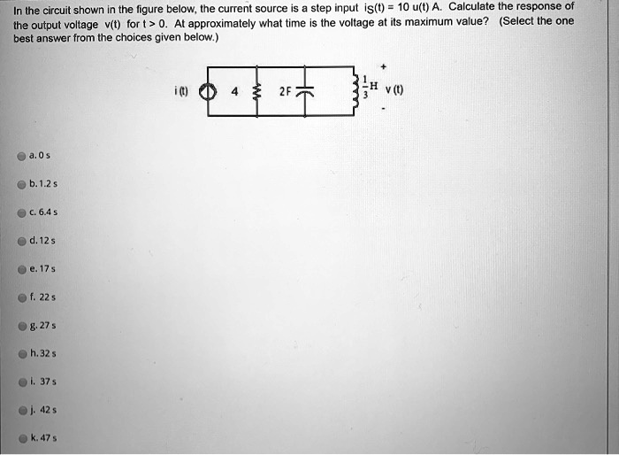SOLVED: In the circuit shown in the figure below,the current source is ...