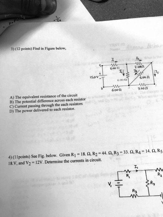 SOLVED: 3) (12 points) Find in Figure below , Mef 45.0 6.00 n G0on 9.00n A) The equivalent ...