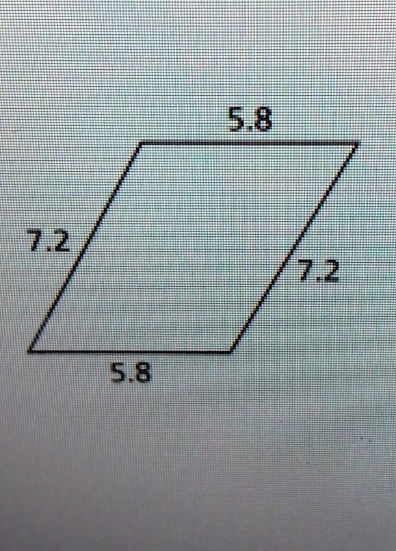 SOLVED: 'state which theorem you can use to show that the quadrilateral is a parallelogram. ES ...