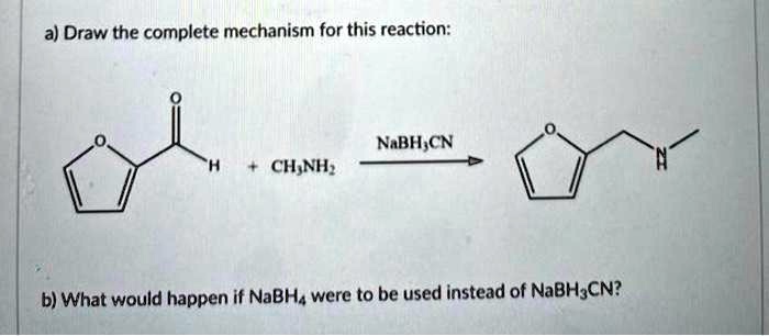 SOLVED: Texts: a) Draw the complete mechanism for this reaction: NaBH4 ...
