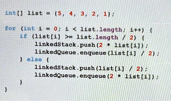 Solved Assume That Linkedstack And Linkedqueue Are Linkedstack And Linkedqueue Objects What