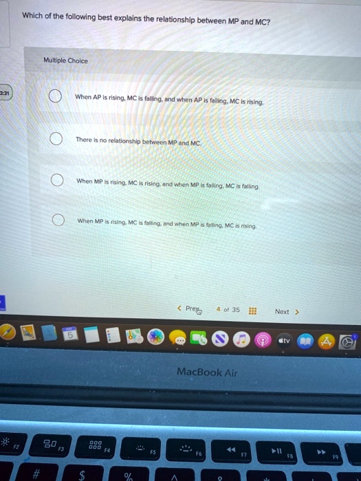 SOLVED: Which of the following best explains the relationship between ...