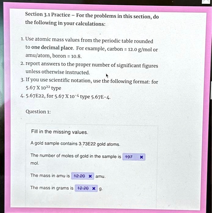section 31 practice for the problems in this sectiondo the following in ...