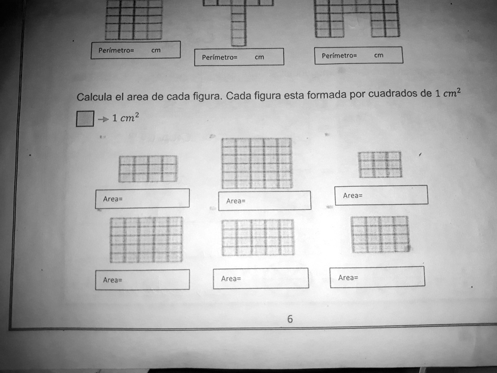 SOLVED: Esta fácil el ejercicio ayúdenme pls Perímetro= cm Perímetro ...