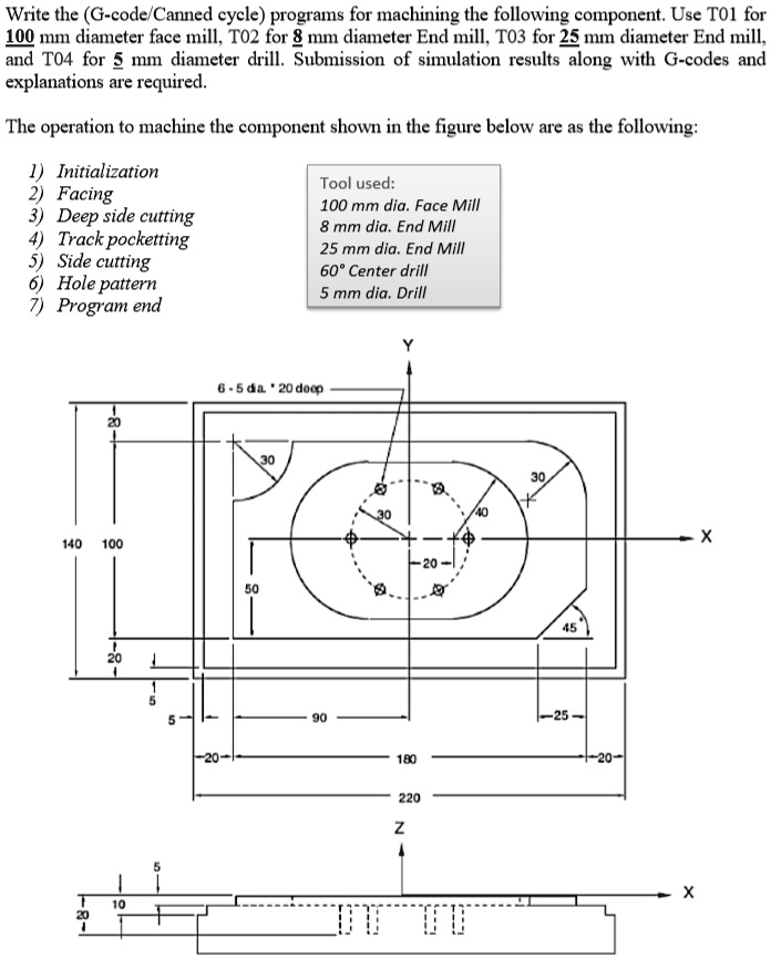 Solved Using A Program Such As It S A Free Online Simulator For G Code And Nc