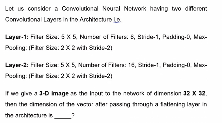 SOLVED: Let us consider a Convolutional Neural Network having two different Convolutional Layers ...