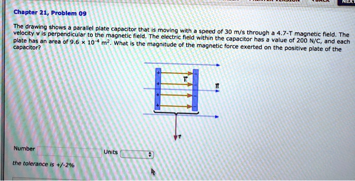 SOLVED:Chapter 21, Problem 09 The drawing shows parallel plate ...