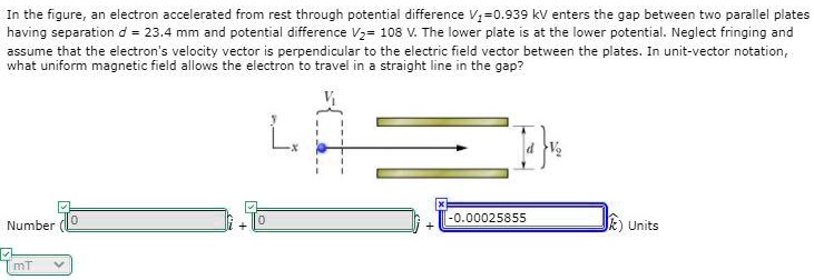 SOLVED: In the figure ectron accelerated from rest through potential ...