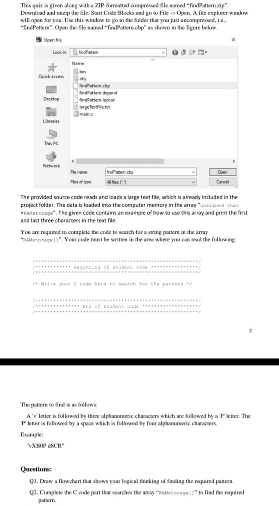 Solved Texts Write A C Program To Find If A V Letter Is Followed By Three Alphanumeric