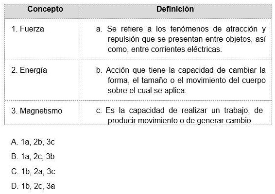 SOLVED: 69. Relaciona las columnas según corresponda. * Concepto ...