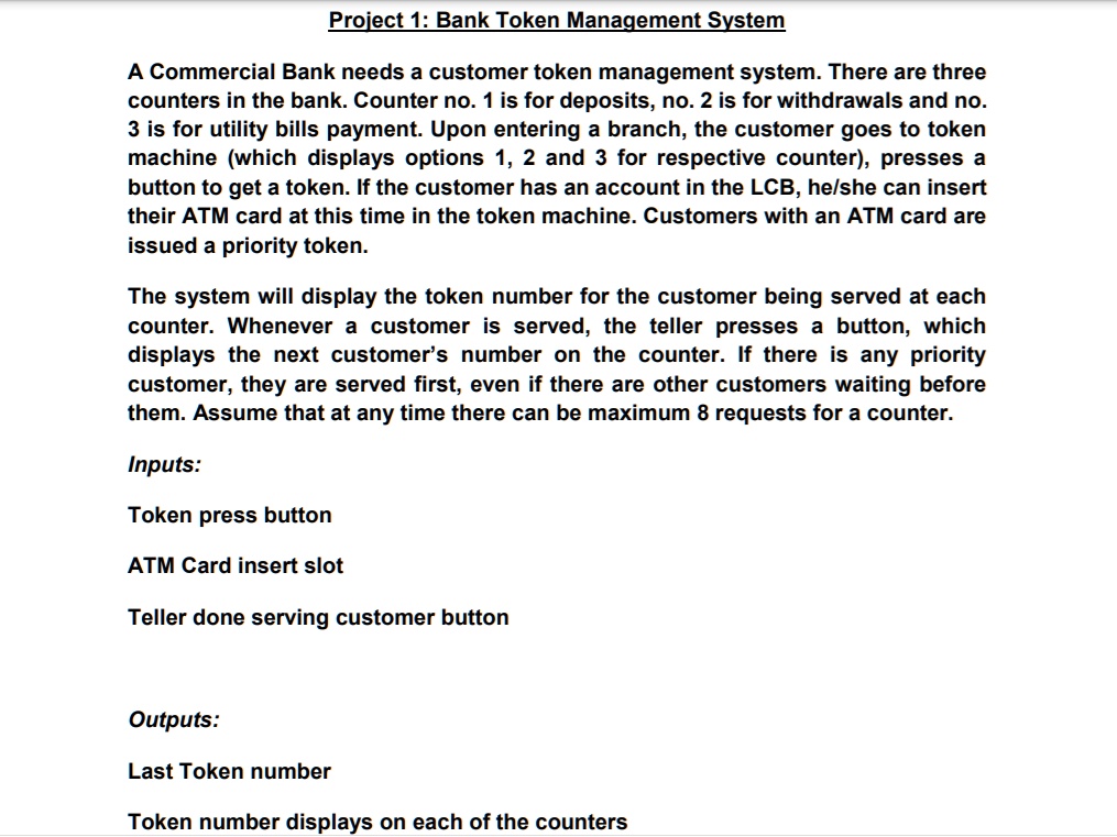 SOLVED: Please make a circuit diagram. Subject: Digital Logic Design ...
