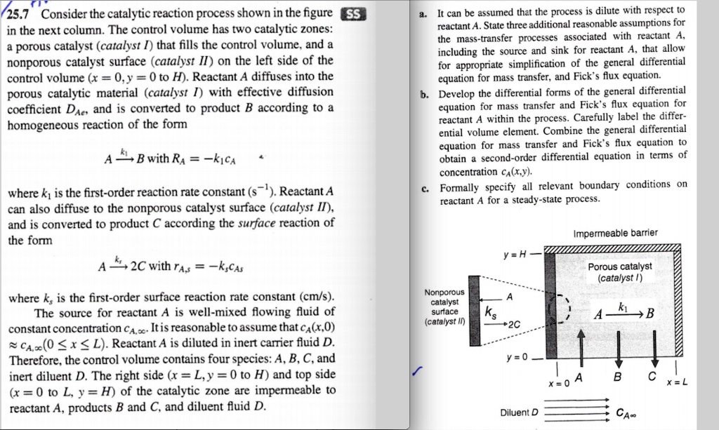 257consider the catalytic reaction process shown in the figure ss in ...