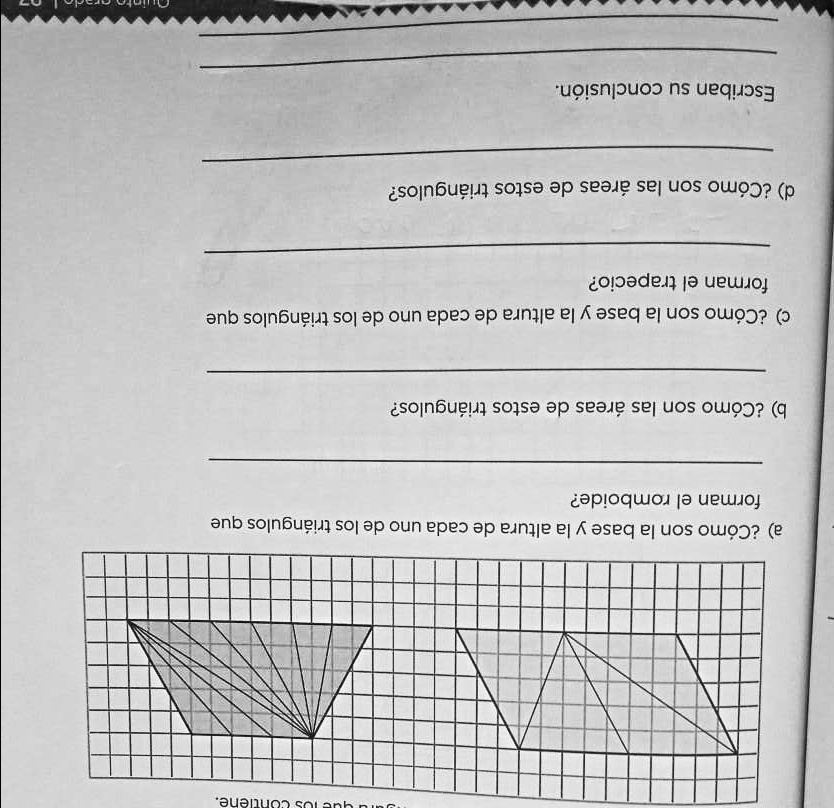 SOLVED: Las siguientes figuras estás subdivididas en triángulos ...
