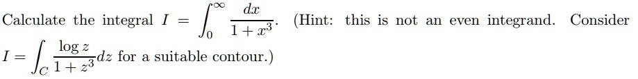 SOLVED: xp Calculate the integral (Hint: this is not an even integrand ...
