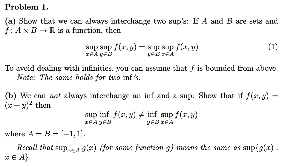 SOLVED: Text: Problem 1. (a) Show that we can always interchange two ...