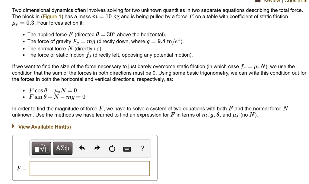 nevic luns two dimensional dynamics often involves solving for two ...