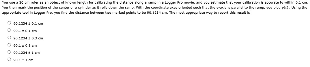 you use ruler as object of known length for calibrating the distance ...