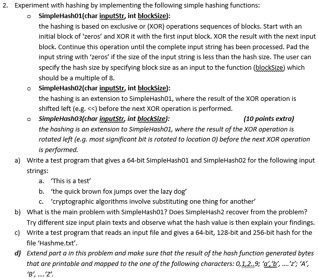 SOLVED: Program should be written in C language. SOLVED: Program should be written in C language.