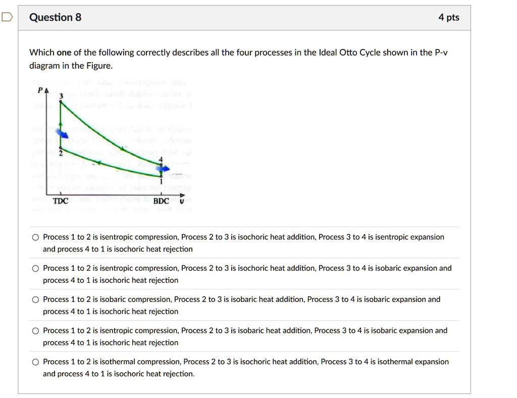 question 8 4 pts which one of the following correctly describes all the ...