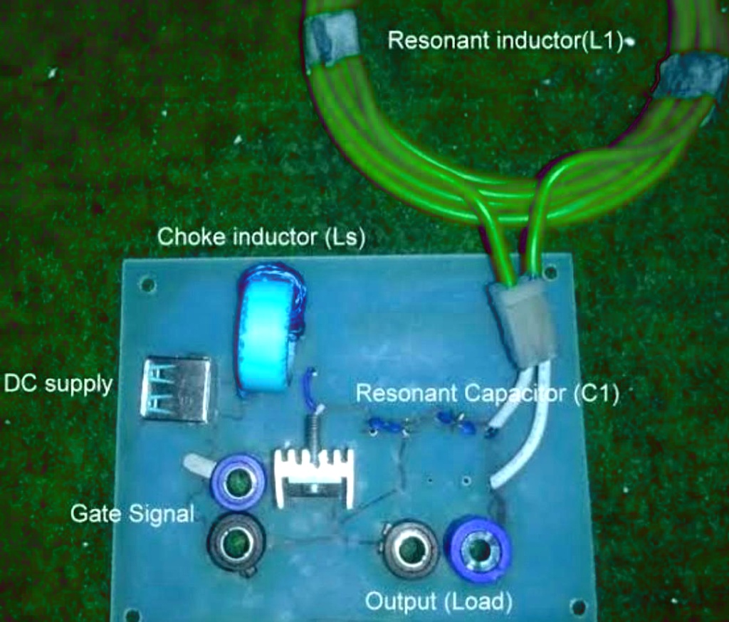 DC supply Choke inductor (Ls) Resonant inductor(L1). Resonant Capacitor ...