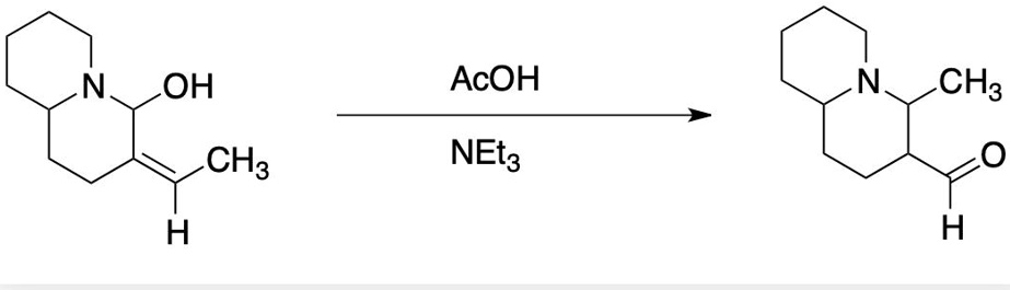SOLVED: show a mechanism for this AcOH OH CH3 NEt3 H H