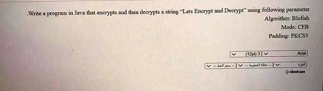 Solved Write A Program In Java That Encrypts And Decrypts A String Lets Encrypt And Decrypts