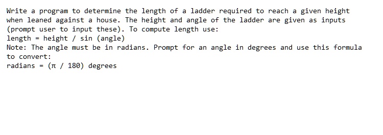 SOLVED: Please use python to finish it thanks. Nrite program determine ... SOLVED: Please use python to finish it thanks. Nrite program determine ...