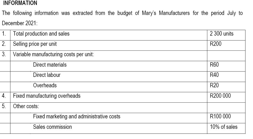 SOLVED: 2.2 Calculate the sales value required to achieve a net profit ...