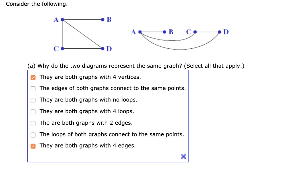 SOLVED: Consider the following: B A