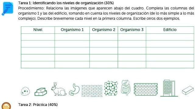SOLVED: me pueden ayudar con. esta tarea de. ciencias Tarea 1 ...