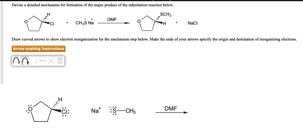 SOLVED: Devisc detailed mechanism for formation of the major product of ...