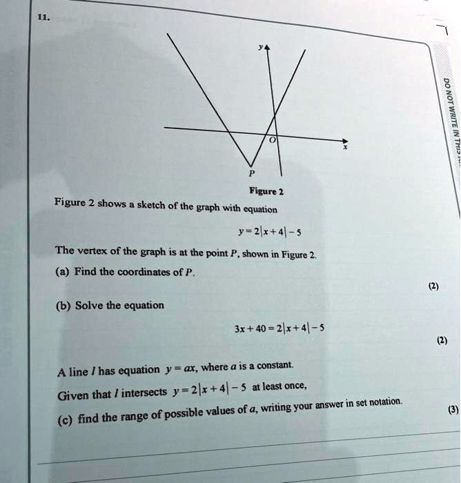 SOLVED: Figure 2 shows a sketch of the graph with the equation y = 2x^2 + 4x - 5. The vertex of ...