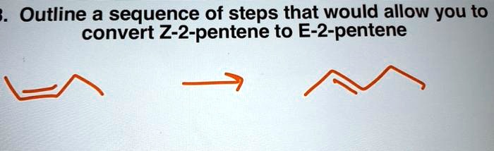 SOLVED:Outline a sequence of steps that would allow you to convert z-2 ...