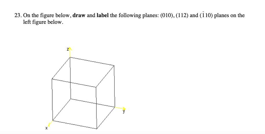 VIDEO solution: 23. On the figure below, draw and label the following ...