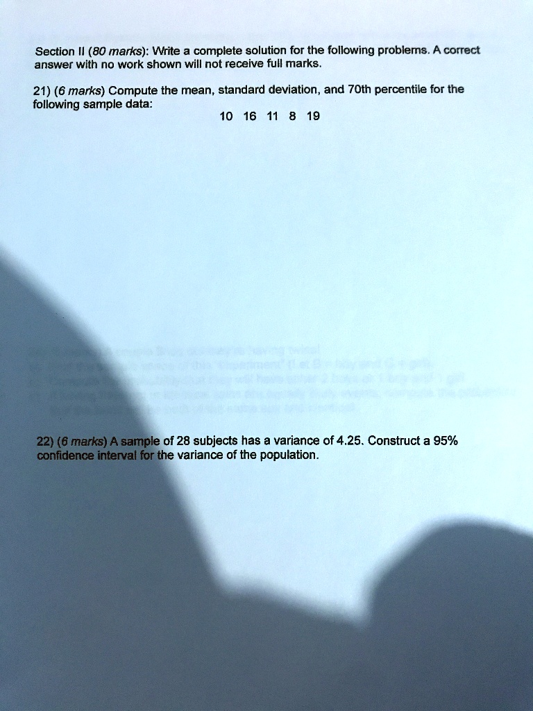 SOLVED: Section (80 marks): Write complete solution for the following ... SOLVED: Section (80 marks): Write complete solution for the following ...