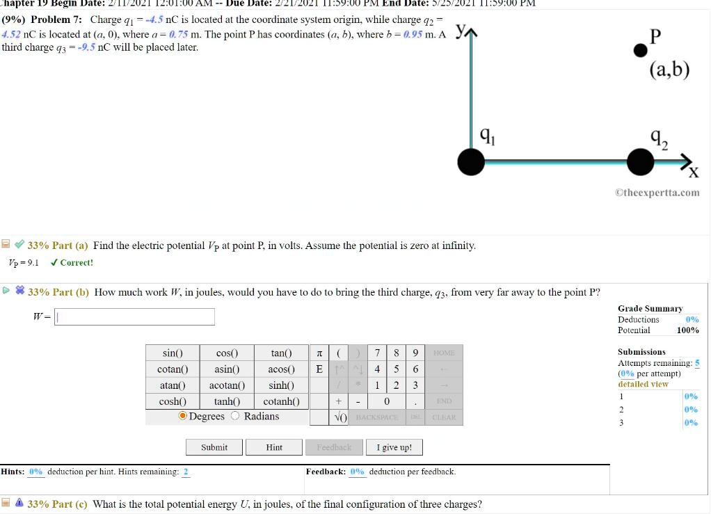 SOLVED: napter 1> Begn Date: IZUI IZUIUV AM Due Date: -Z01 [13Y.0u En Date: >IU[ [17Y'Uu (9% ...