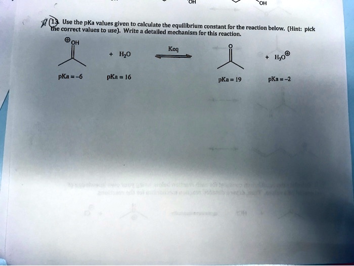 SOLVED:A@ COse the pKa values given to calculate the equlllbrium ...
