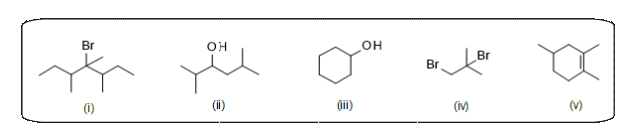 (i) (ii) (iii) (iv) (v)