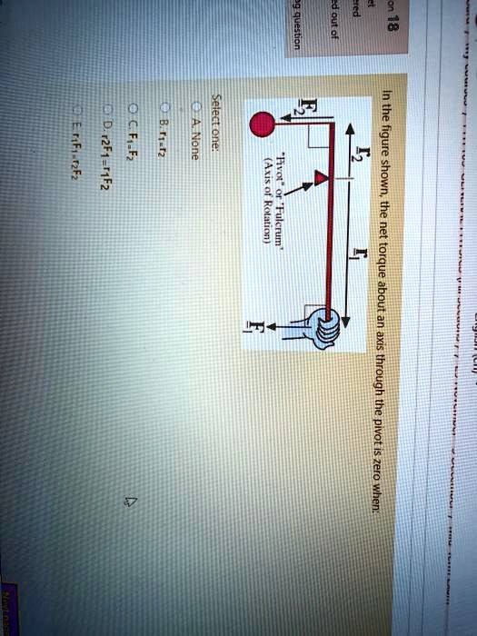 SOLVED: In the figure shown, the net angular momentum about the axis ...