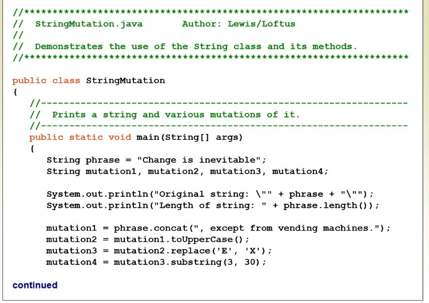 Can Someone Explain The Following Statement Any Method Of The String Class Can Be Executed On 