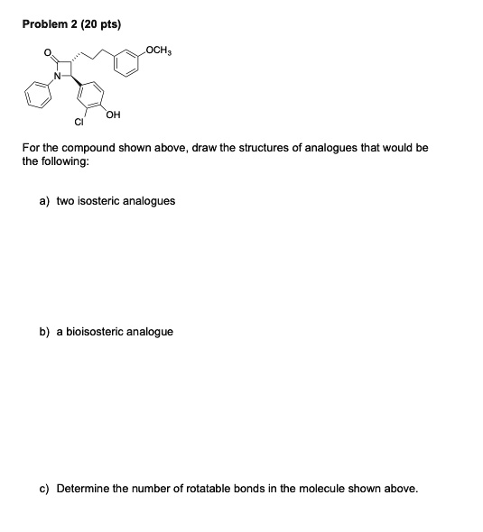 SOLVED Problem 2 20 Pts OCH For The Compound Shown Above Draw The solved-problem-2-20-pts-och-for-the-compound-shown-above-draw-the