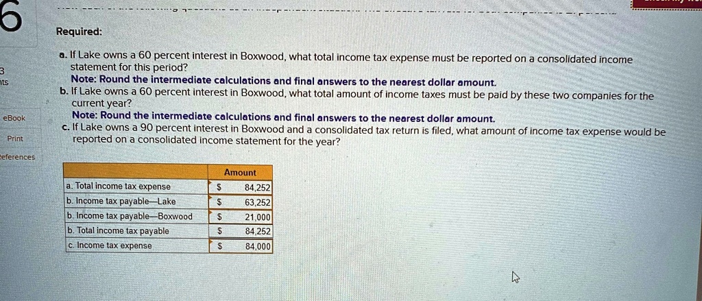 problem 7 22 static lo 7 6 lake acquired a controlling interest in ...