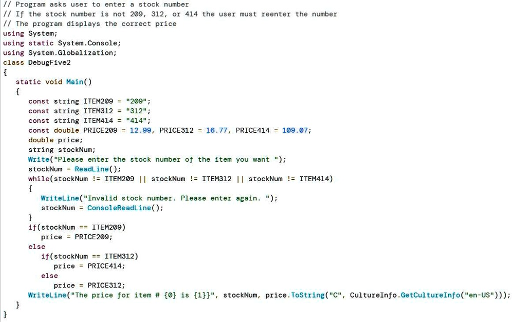 Solved The Provided File Has Syntax Andor Logical Errors Determine The Problem And Fix The 9674