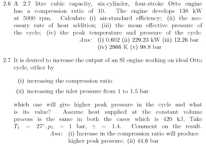 26 a 27 litre cubic capacity six cylinder four stroke otto engine has a ...