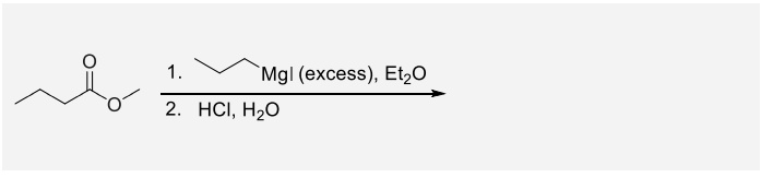 SOLVED: Draw the product for the reaction below. MgI2 (excess) + EtOH ...