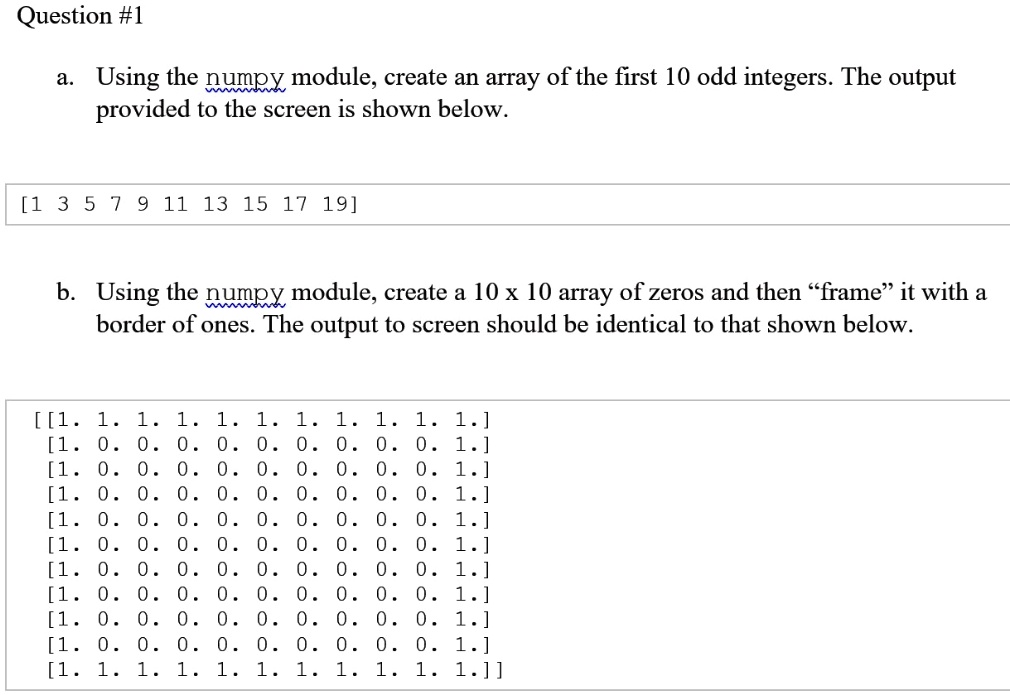 SOLVED: Please solve this in Python. (both part a and part b please) Question #1 a. Using the ...