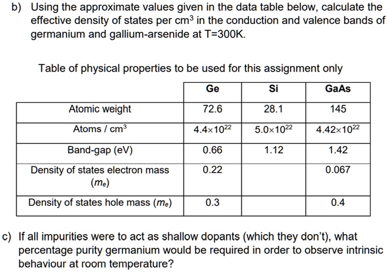 b using the approximate values given in the data table below calculate ...
