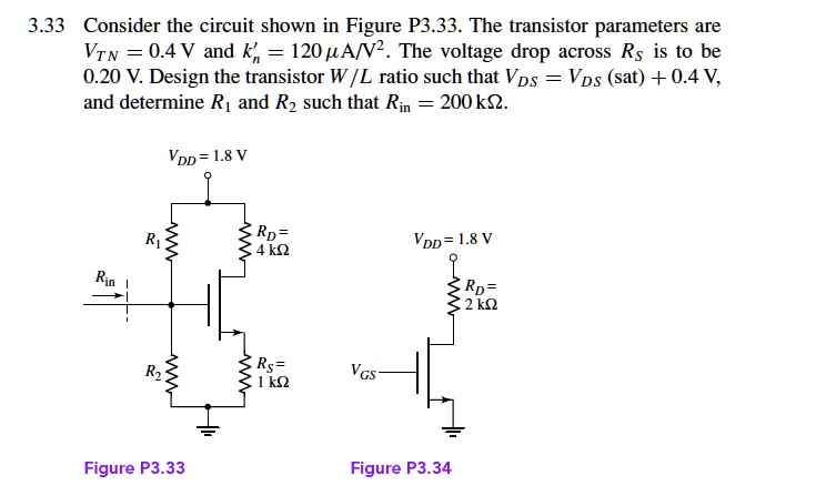 333 consider the circuit shown in figure p333 the transistor parameters ...